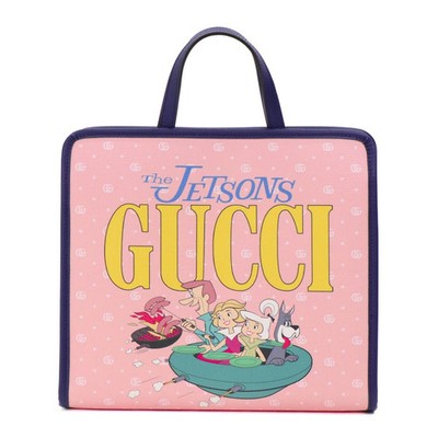 Gucci Children The Jetsons Ladies Bag Handbag 605614 Gg Pink Navy ...