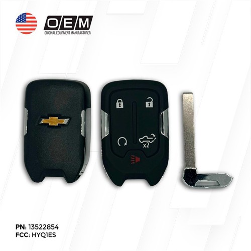 OEM 2021-23 CHEVY SILVERADO SMART KEY PROXIMITY REMOTE FOB 13522854 ...