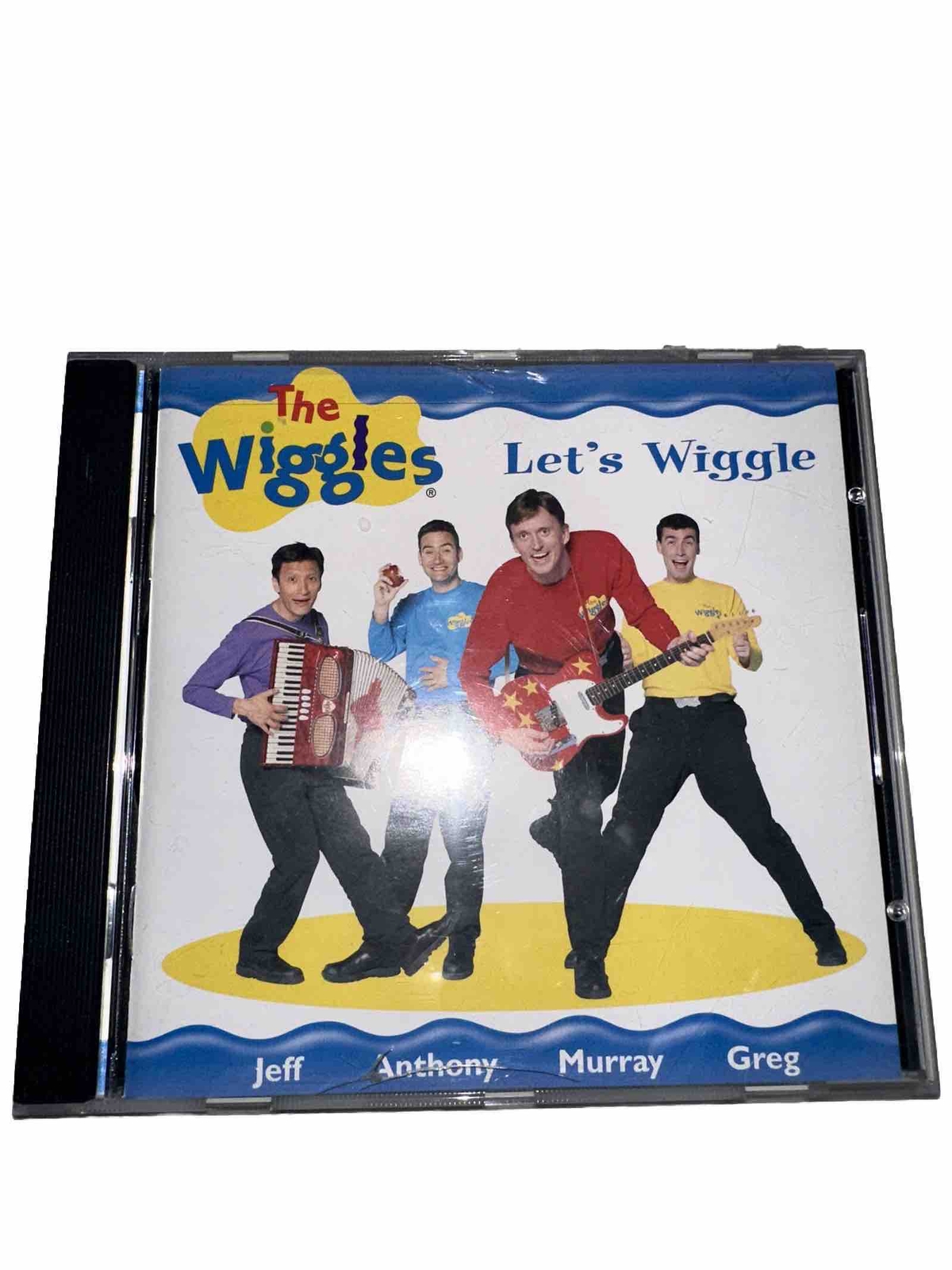 Rare The Wiggles: Let's Wiggle CD Koch Records 2003 w/ Lyrics Book ...