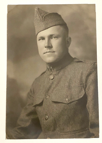 WWI US ARMY Soldier Portrait Original Photo, 4"x6", WW1 | eBay