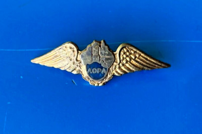 Vintage Australian AOPA Aircraft Owners & Pilots Asociation Badge | eBay