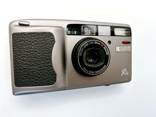 [N. MINT] RICOH R1s Gray f3.5 Macro Point & Shoot 35mm Film Camera From ...
