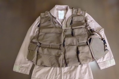 USAF US Air Force Pilot Survival Vest Military Issue Flight Gear ...