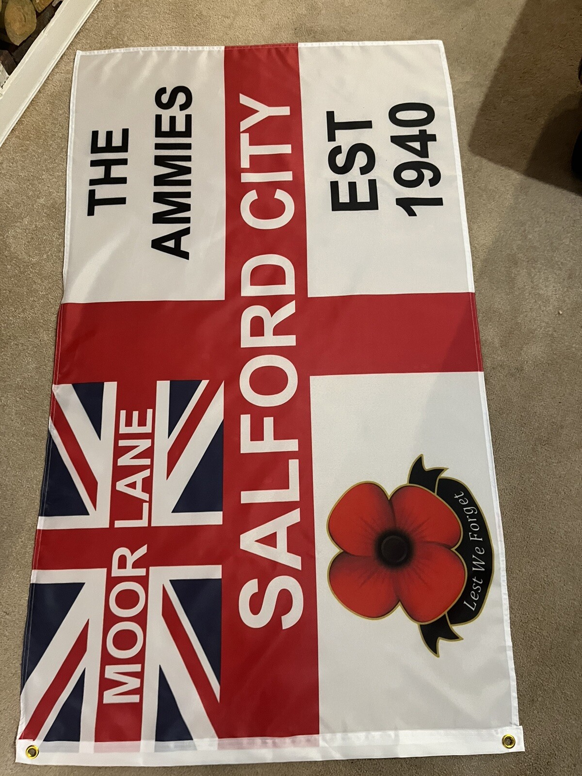 Salford City Flag 5ft by 3ft - Salford City Football Flag Brand New Flag | eBay