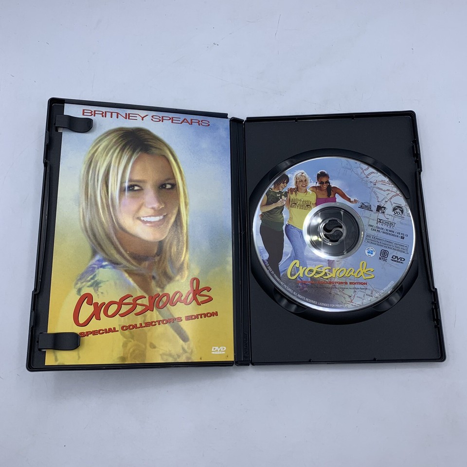 Crossroads (DVD, 2002, Collectors Edition) W/ Insert OOP Britney Spears ...