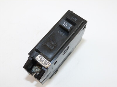 General Electric THQB1115 1p 15a 120/240v Circuit Breaker (Lot of 3 ...