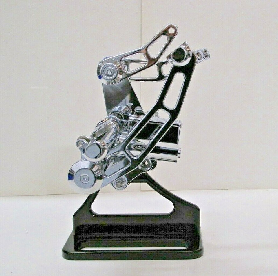 OUTLAW CYCLE PRODUCTS 82-94 FXR CHROME FORWARD CONTROLS HARLEY FXRS/P/T ...