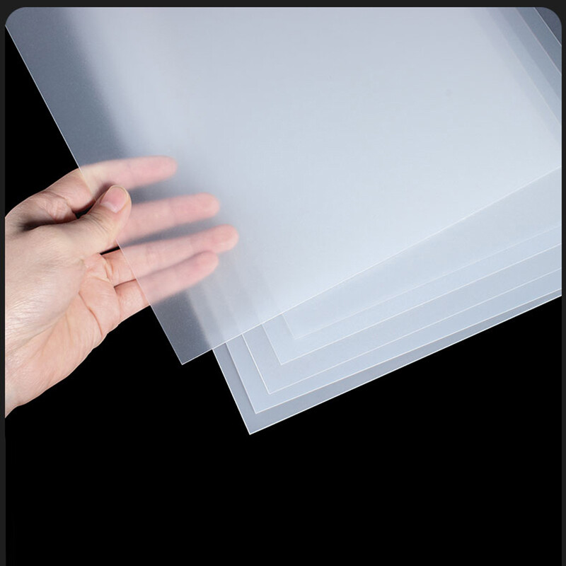 Frosted Translucent Polypropylene Plastic Thin Sheet PP Sheet Thickness ...