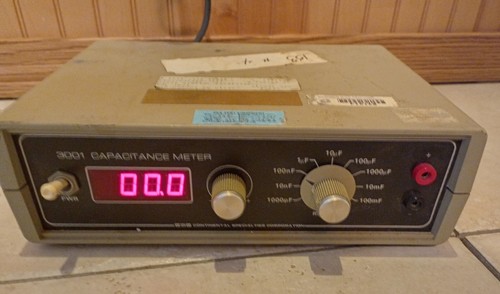 Continental Specialties Corporation Model 3001 Capacitance Meter ...