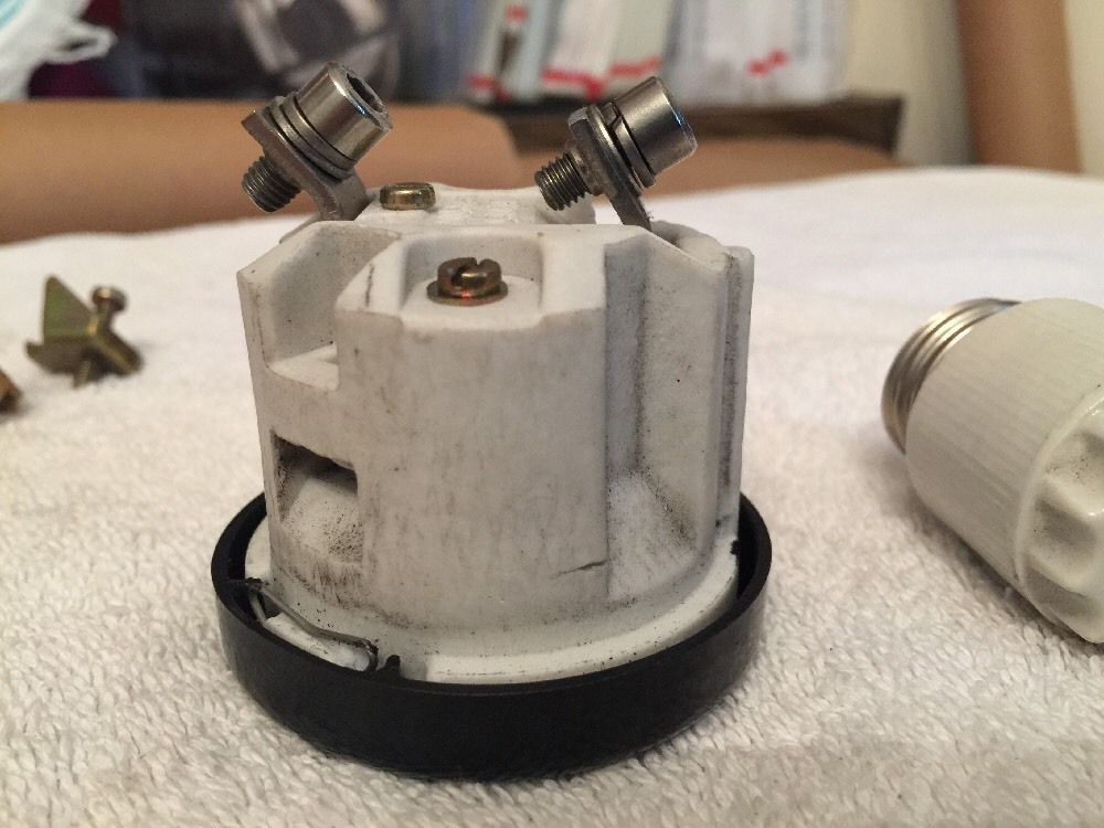 Kema Keur Ceramic Fuse Base Holder w/ 10mp 500Volt Siemens Ceramic Fuse ...