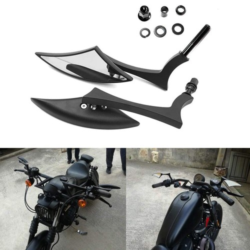 Blade Motorcycle Rear View Side Mirrors For Honda VLX Shadow 600 VT600C ...