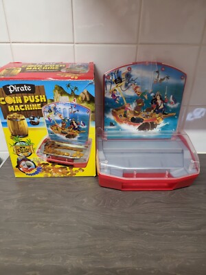 Pirate Coin Push Machine Penny Pusher 1p Arcade Fairground Game Kids ...