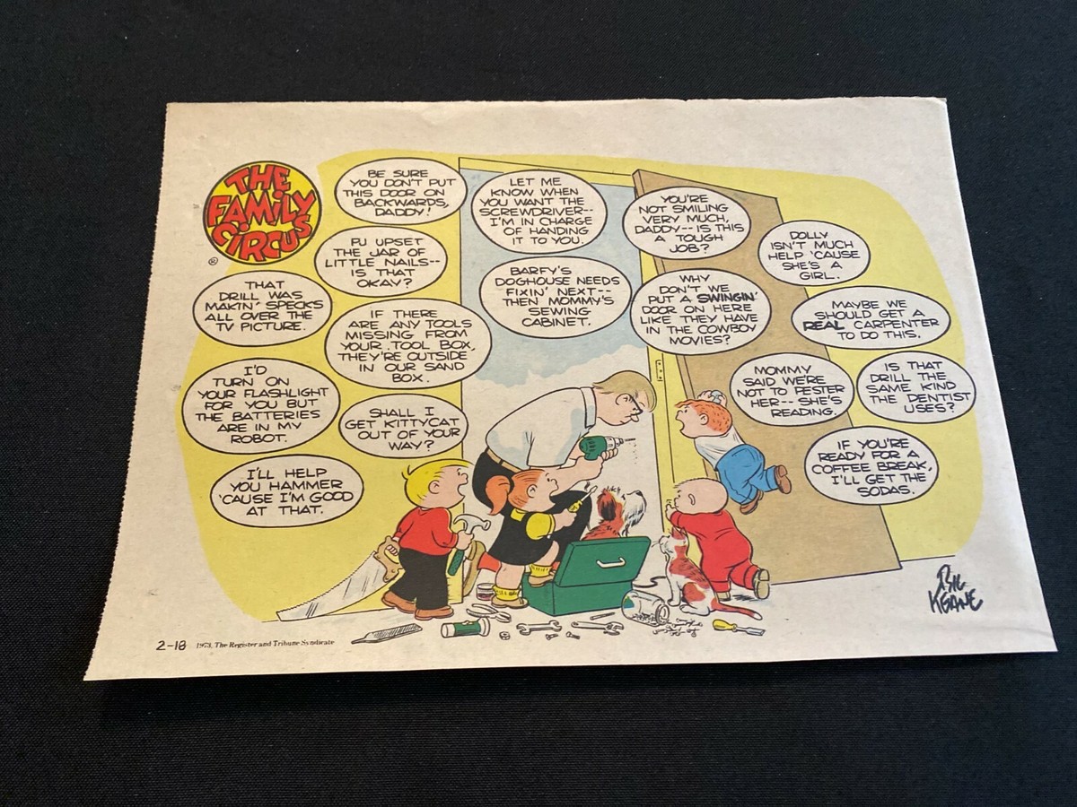 Familie Circus Strips Were You Team Family Circus Or Team NOT ME? 😆