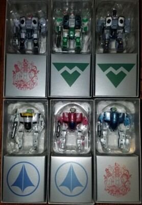 Robotech Remastered DVD Limited Figures Complete Set 6 Pristine Mint ...