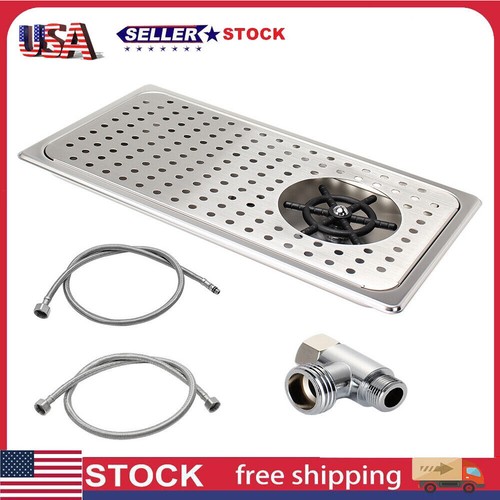 Pitcher Rinser, Espresso Rinser W/Spray, Drain&Drip Tray For Sink, Cup ...