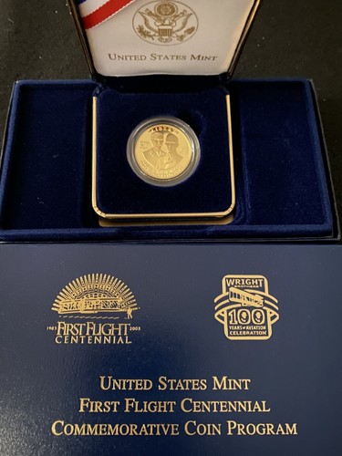 US Mint First Flight Centennial 2003 Proof Gold Ten Dollar Coin | eBay