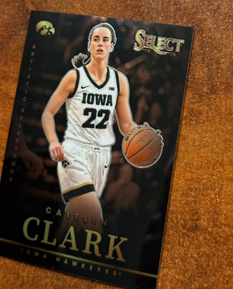 2024 TARGET PANINI CAITLIN CLARK COLLECTION ARTISTIC SELECT PRIZM CARD ...