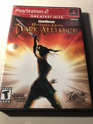 Baldur’s Gate: Dark Alliance Sony Playstation 2 Video Game (2002 ...