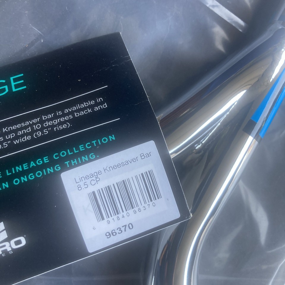 Haro Lineage Kneesaver Handlebar 8.5” Bmx Bike Freestyler Turquoise ...