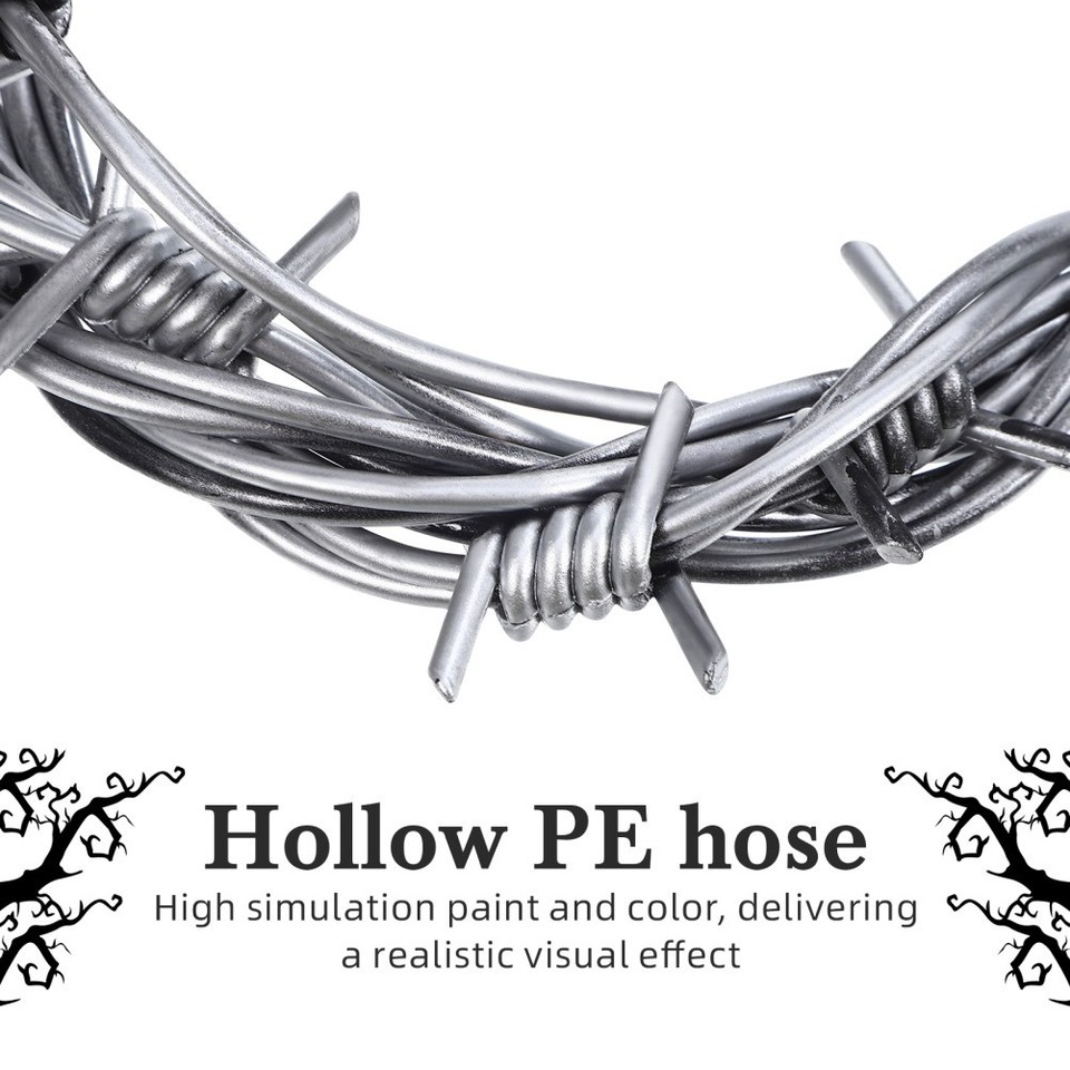 3 PCS Barbed Wire Decorative Plastic Fake Barbwire for Decorating | eBay UK