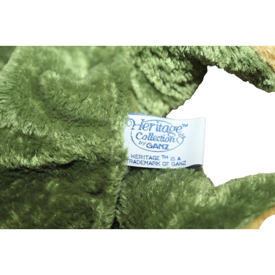 Ganz Heritage Collection Frog Hand Puppet Plush Green With Yellow | eBay