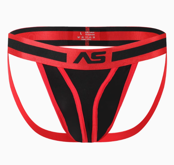 Men Jockstrap Sexy Underwear Low Waist Pouch Bikini Backless Thong ...