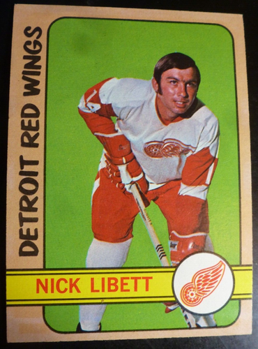 1972-73 Topps Nick Libett #67, EX Detroit Red Wings | eBay