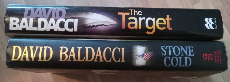 David Baldacci Thriller HC Stone Cold The Target Will Robie Jessica ...
