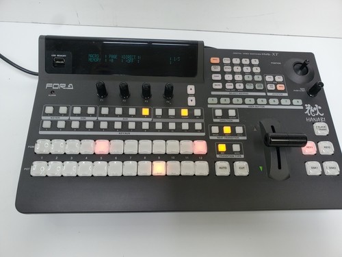 FOR-A HVS-XT DIGITAL VIDEO SWITCHER HANABI HVS-XT110 With Power supply ...