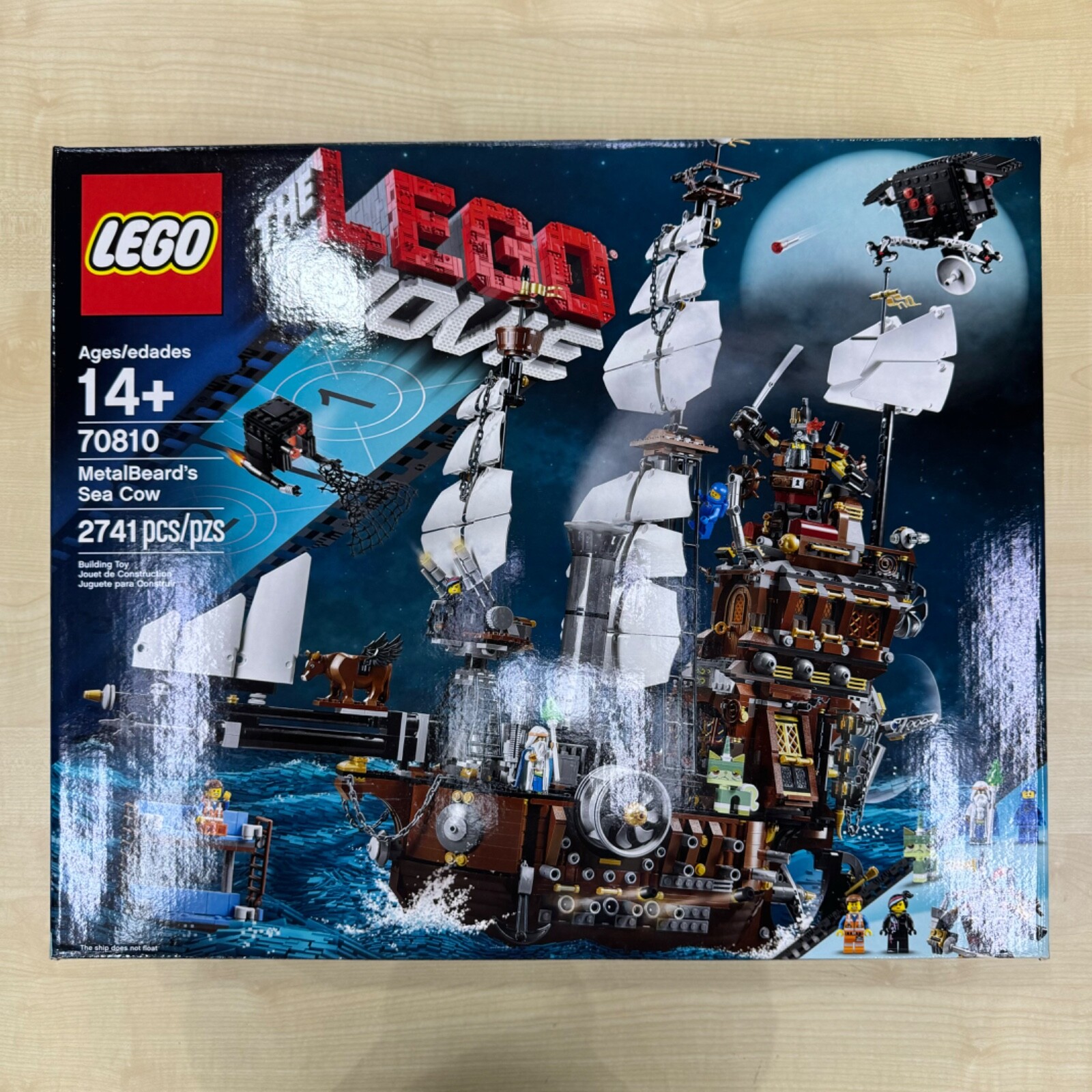 LEGO The LEGO Movie MetalBeard's Sea Cow 70810 Retired Set New & Sealed ...