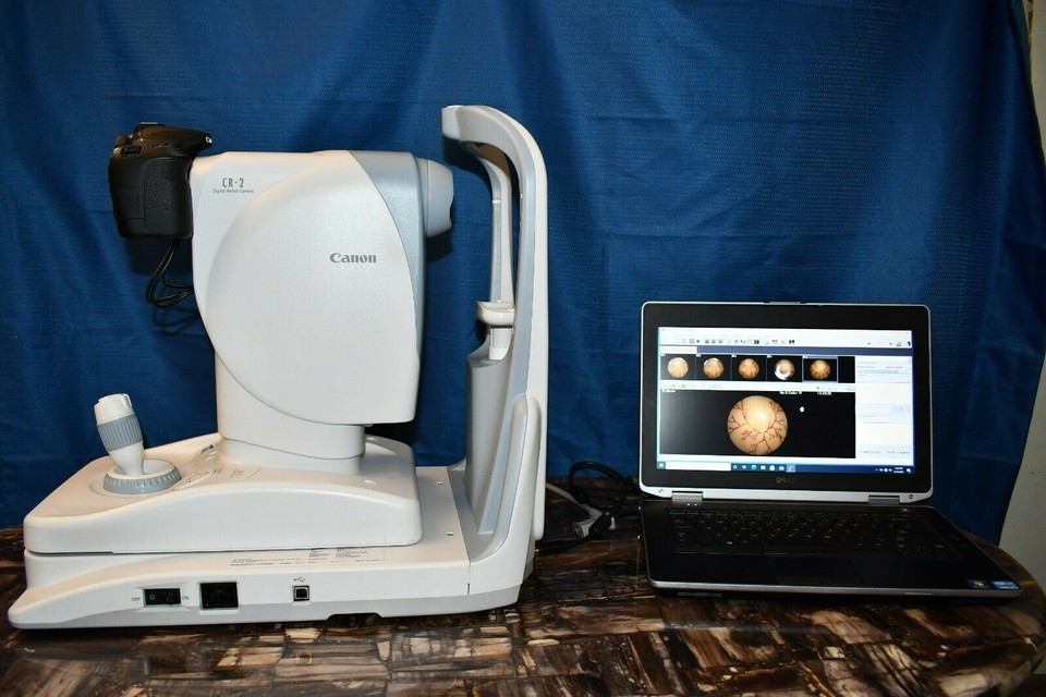 Canon CR-2 Retinal Camera with dell laptop windows 10 with Canon So | eBay