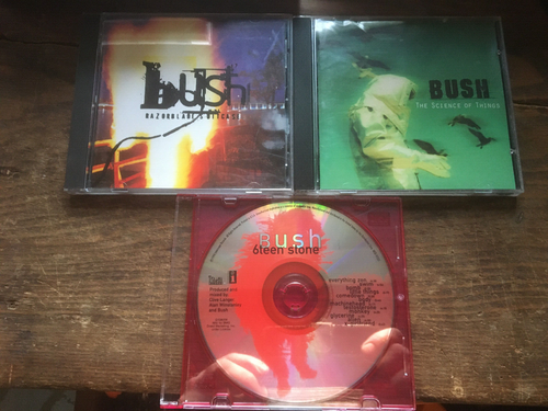 Bush 3 CD Lot: Sixteen Stone; Razorblade Suitcase and The Science of ...