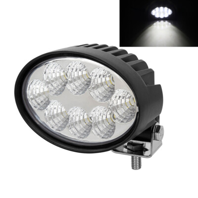 5.5'' 40W Oval Cap LED Work Light Tractor Lamp Flood For Case IH JD SUV ...