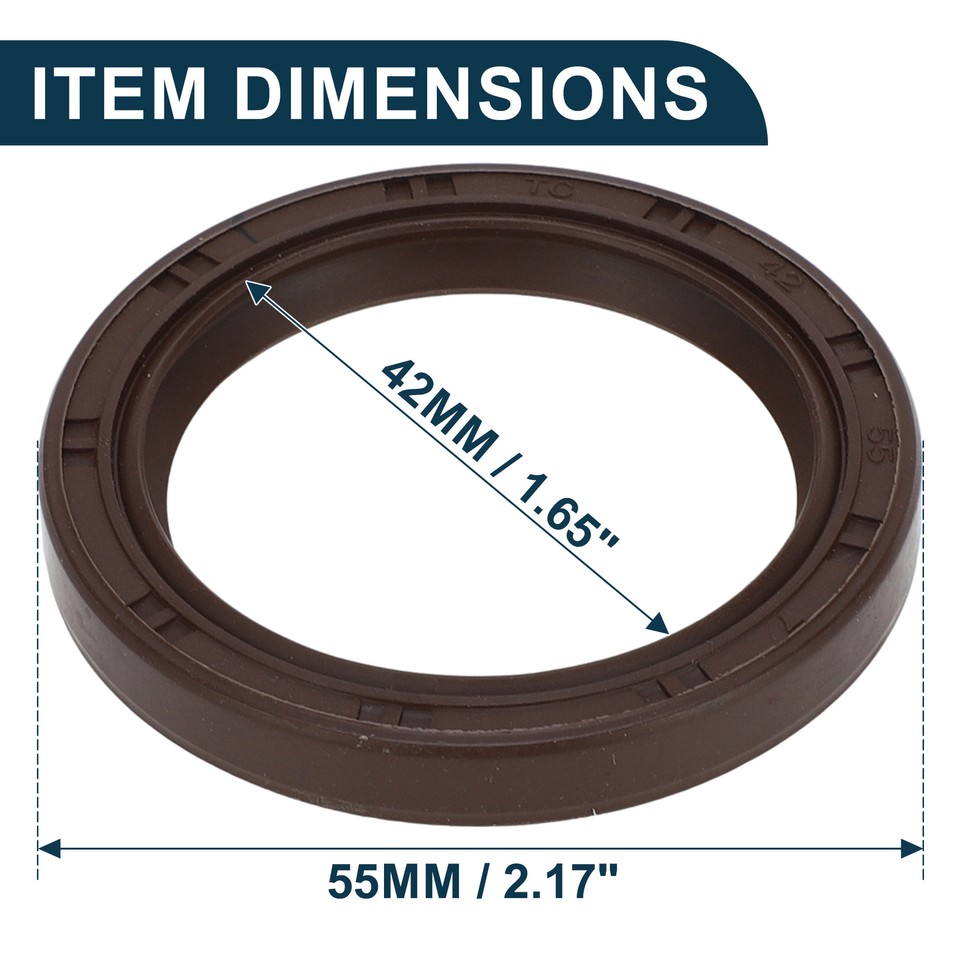 Front Crankshaft Oil Seal for Chevrolet Equinox Malibu 04-19 Main Seal ...