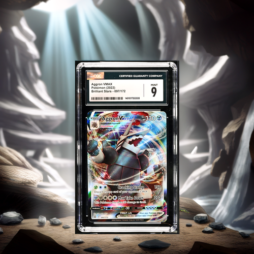Pokemon Aggron VMAX 097/172 Brilliant Stars English 9 (2023) | eBay