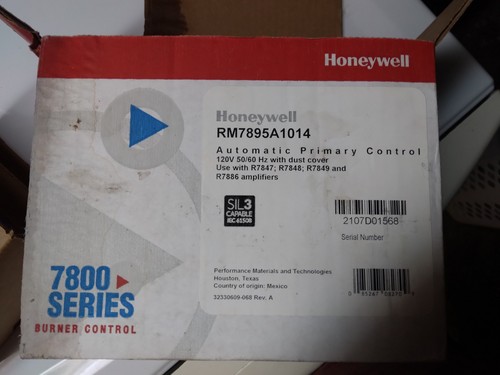 1PC New Honeywell RM7895A1014 Burner Control In Box | eBay