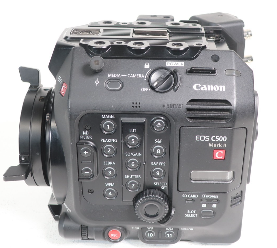 Canon EOS C500 Mark II Full-Frame Cinema Camera – 1,276 Hours – PL ...