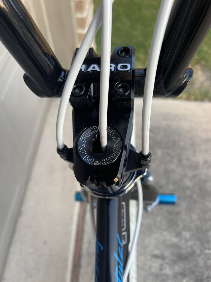 26” HARO LINEAGE TEAM MASTER (Custom Black/white/blue) | eBay