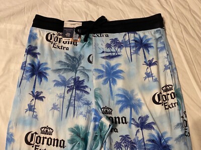 CORONA EXTRA beer beach CERVEZA Mexico logo New MENS Pajama Sleep ...