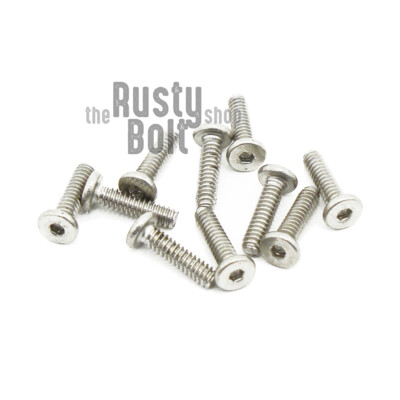 M1.6 x 6mm, Socket Head Screws, Ultra Low Profile, Thin, Wafer ...