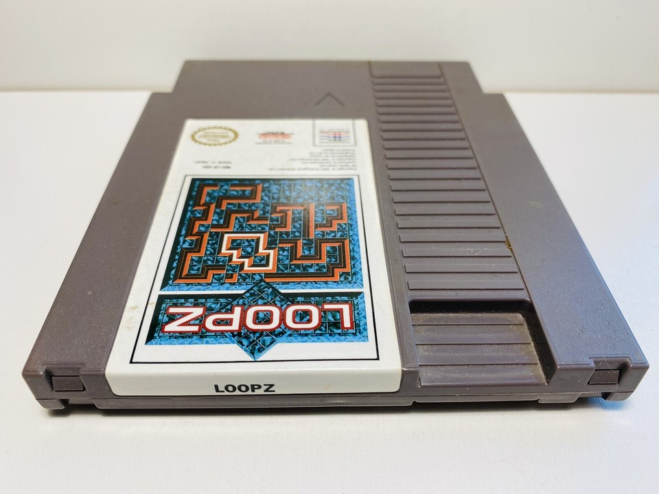 LOOPZ -- NES Nintendo Original Classic Authentic Puzzle Game ...