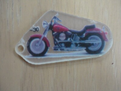 Harley Davidson Motorcycle Pinball Machine Promo Plastic Keychain -30 ...