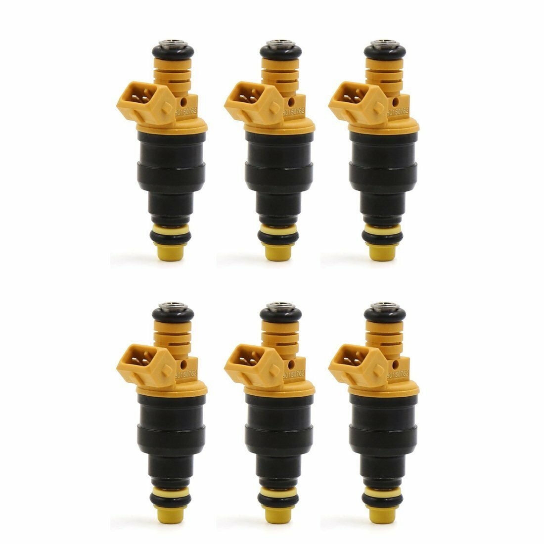 6x BMW 3 5 7 SERIES E28 E30 E32 M30 1980> 200cc BOSCH FUEL INJECTORS ...