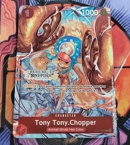 Tony Tony.Chopper ST01-006 Treasure Cup Promo Prize Alternate Art One ...