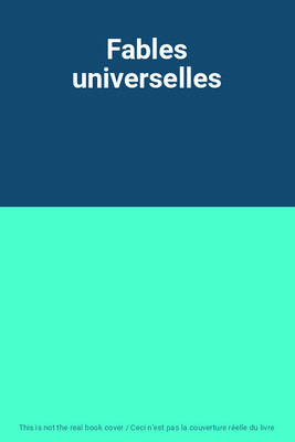 Fables universelles, Unknown | eBay
