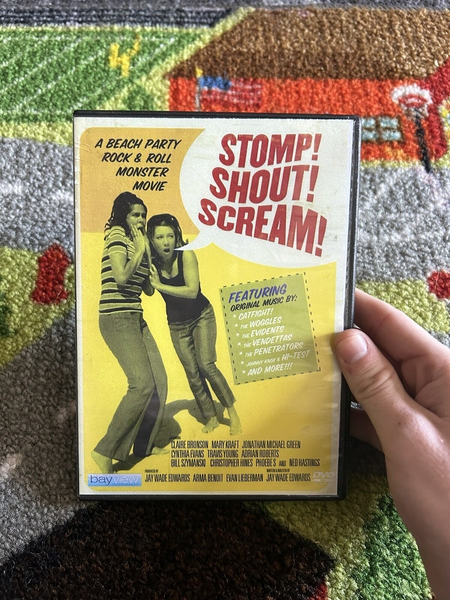 Mary Kraft STOMP! SHOUT! SCREAM!~2006 RARE MINT DVD~CLAIRE BRONSON