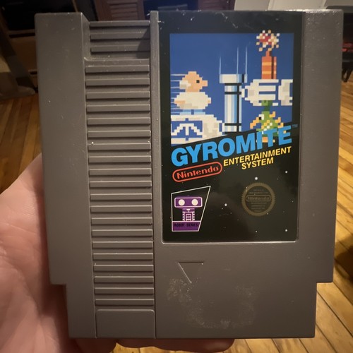 GYROMITE - NES VIDEO GAME ORIGINAL NINTENDO 5 SCREW AUTHENTIC TESTED ...