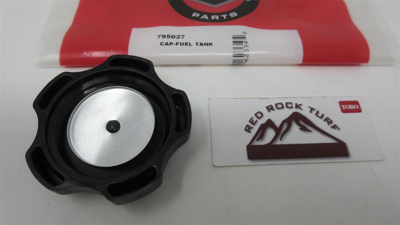 Genuine Briggs & Stratton 795027 Gas Fuel Cap 3.5 5 & 9 Hp Intek L-Head ...