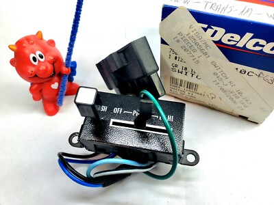 12505681 NOS Delco Remy D6340C Delay Pulse Wiper Switch 10010666 D6318A ...
