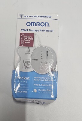 OMRON TENS Therapy Pain Relief Unit Muscle Stimulator Pocket Pain Pro ...